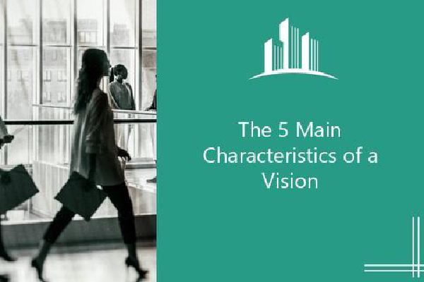 The 5 Main Characteristics of a Vision | Melbado